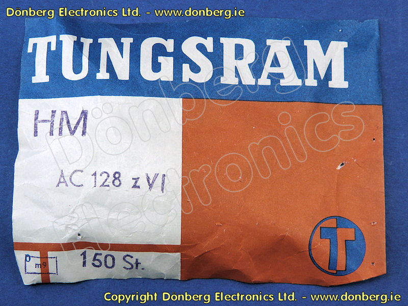 Semiconductor: AC128 (AC 128) - TRANSISTOR GERMANIUM PNP / 32V / 1A ...
