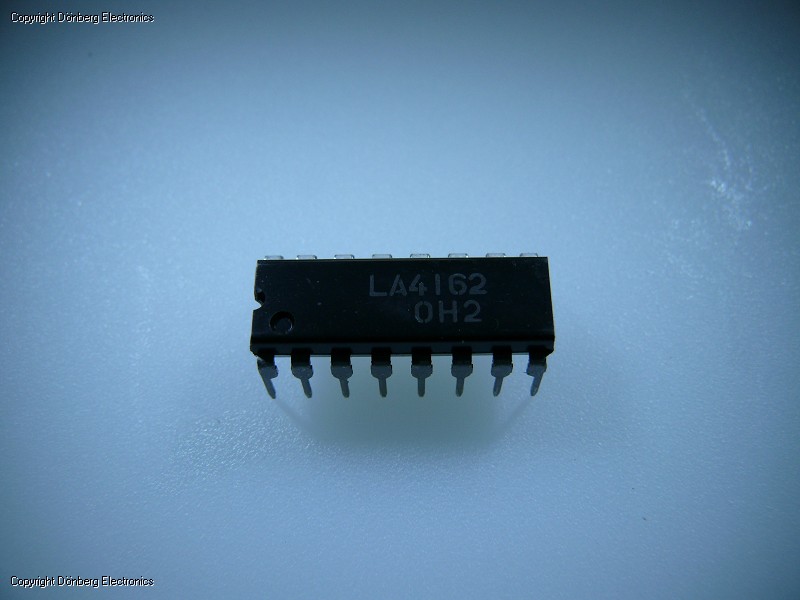Semiconductor: LA4162 (LA 4162) - 0.5W POWER AMPLIFIER - UK (GBP)
