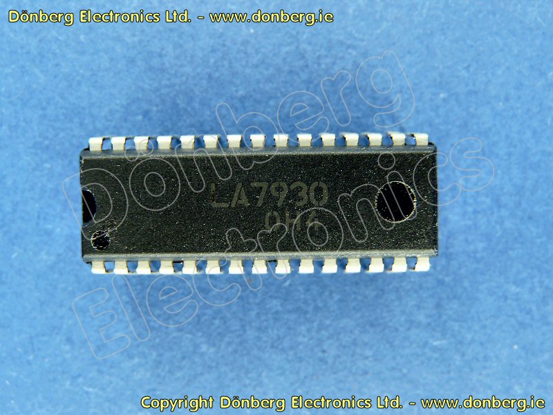 Semiconductor: LA7930 (LA 7930) - INTER-FREQUENCY (IF) TUNING/SIGNAL ...