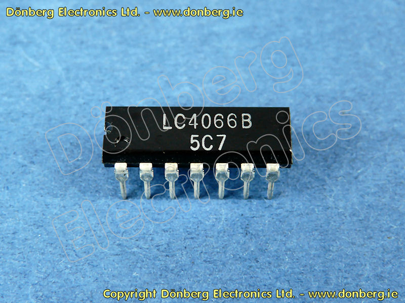 Semiconductor: LC4066B (LC 4066B) - QUAD ANALOG SWITCH... - UK (GBP)