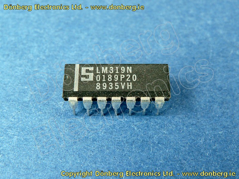 Semiconductor: LM319N (LM 319N) - 2X0P AMPLIFIER / HIGH SPEED PLASTIC ...