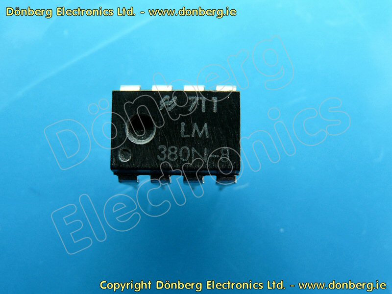 Semiconductor: LM380N08 (LM 380N08) - 1X2.5W / 18V / 0.2% AUDIO AMP ...