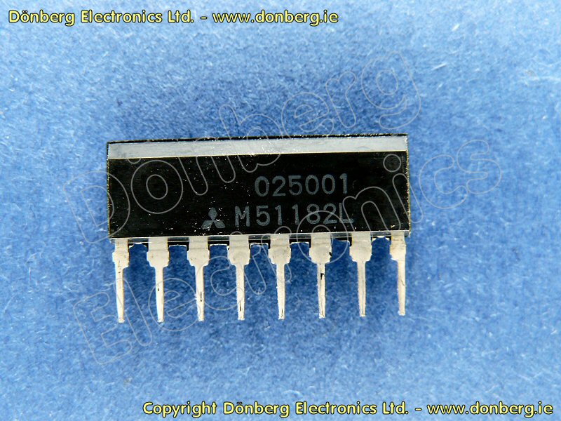Semiconductor: M51182 (M 51182) - POWER AMPLIFIER 0.38W 8P - UK (GBP)