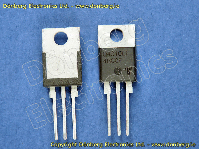 Semiconductor: Q4010LT (Q 4010LT) - TRIAC + DIAC / 400V / 10A... - UK (GBP)