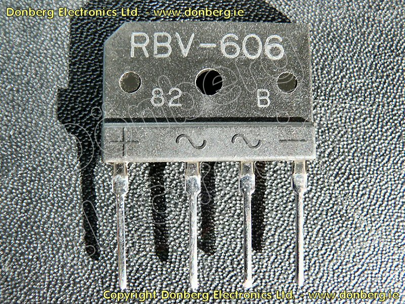 Semiconductor: RBV606 (RBV 606) - BRIDGE RECTIFIER PANASONIC - UK (GBP)