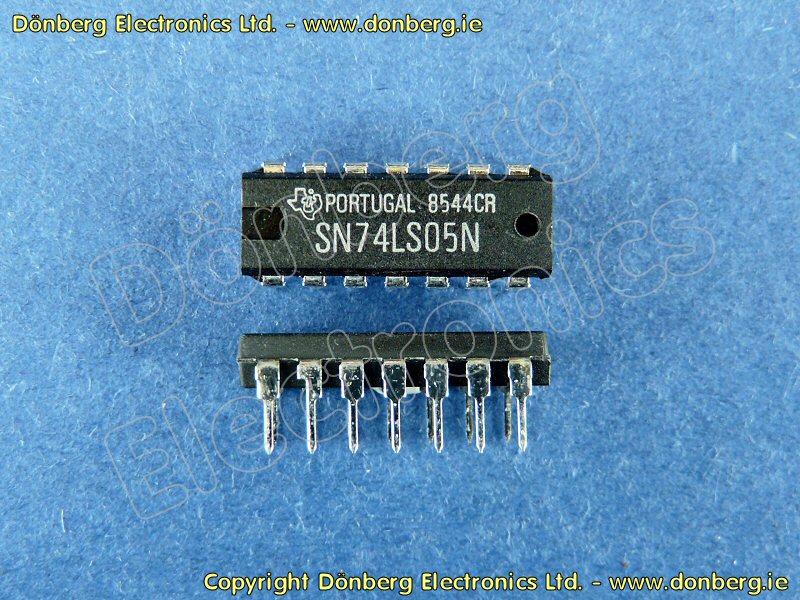 Semiconductor: SN74LS05 (SN 74LS05) - HEX INVERTER OPEN COLL... - UK (GBP)